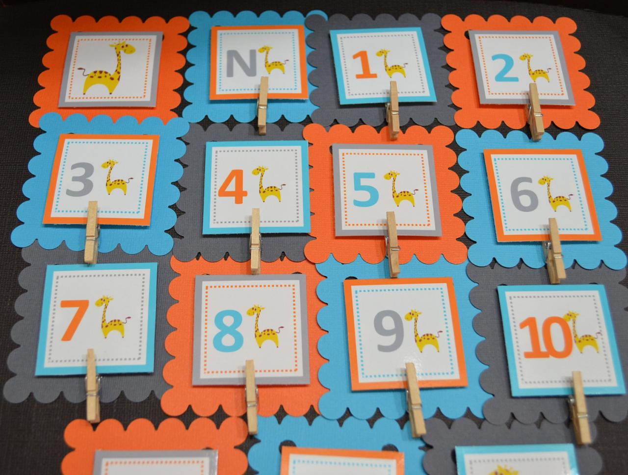 First Year Photo Clips, First Year Banner, Giraffe Birthday Party, Any ...